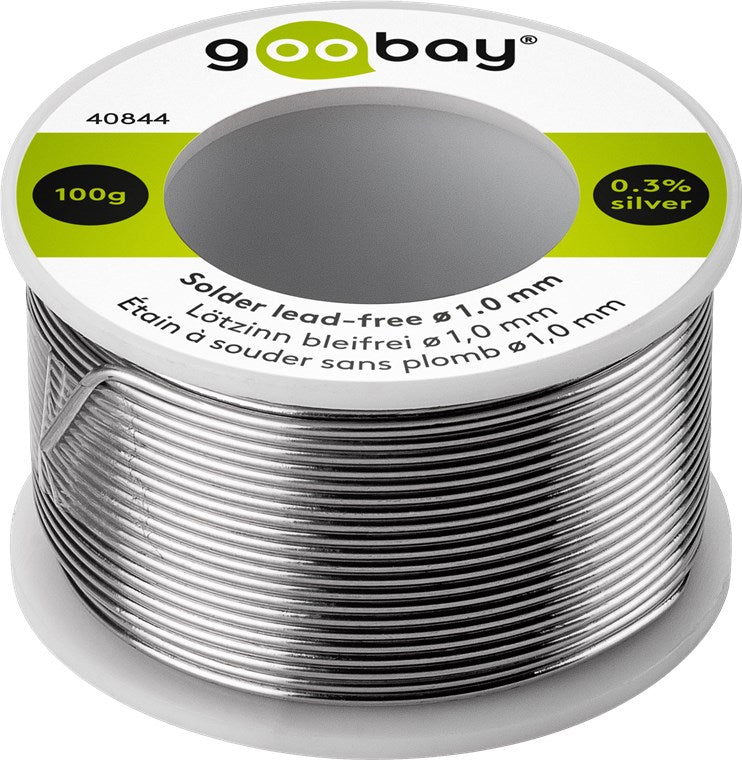 Loddetin blyfrit, ø 1,0 mm, 100 g